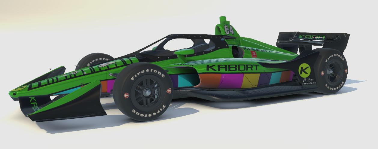 KABORT Dallara ir18 by Adam J Pearce - Trading Paints