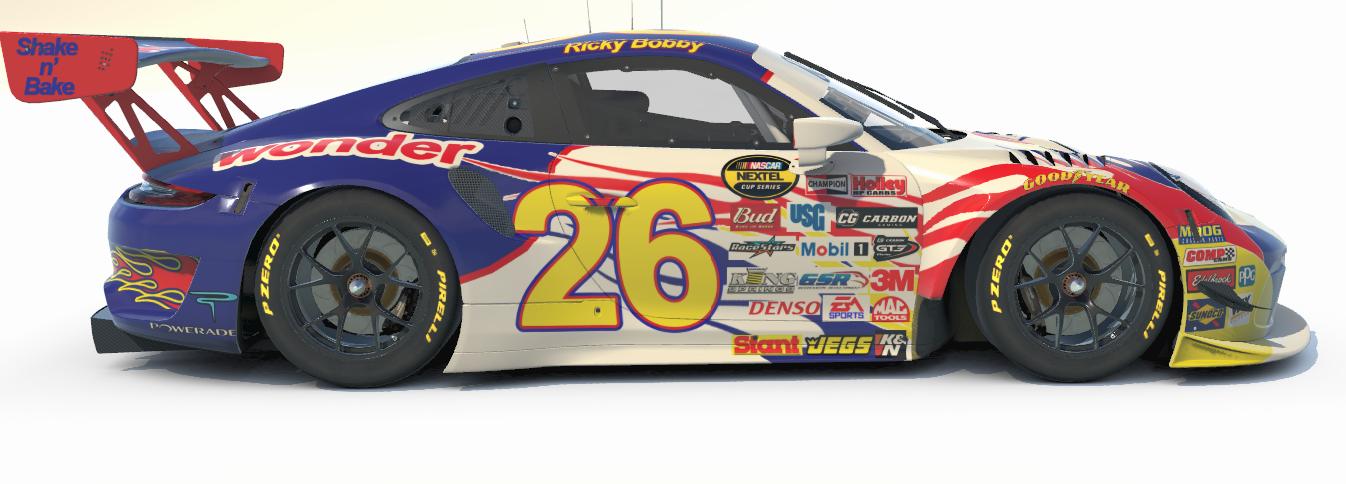 Talladega Nights Ricky Bobby Livery - Wonder Car by Dalton Ellery ...