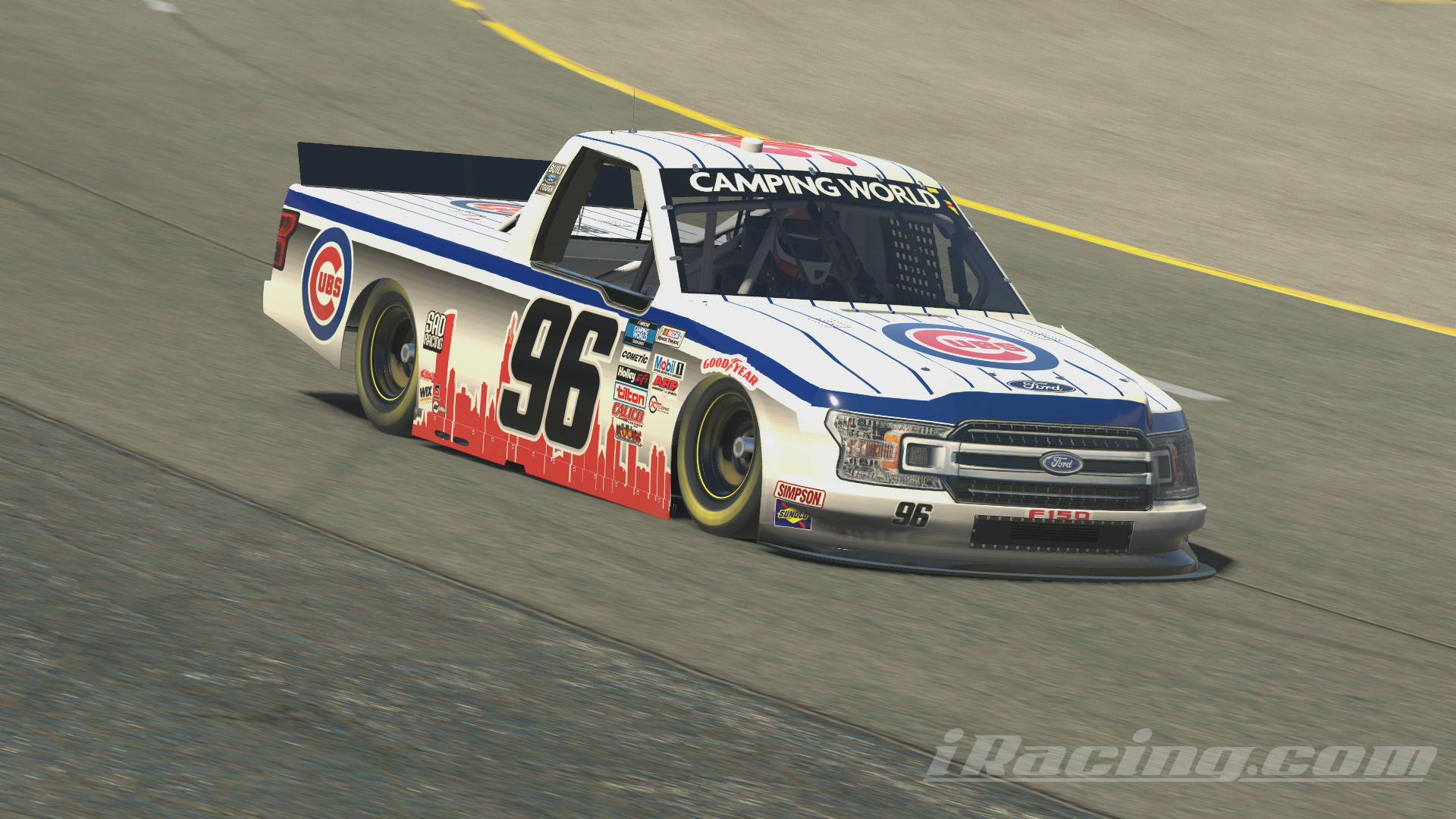Adam Tepe Cubs F150 by Vic Bloom - Trading Paints