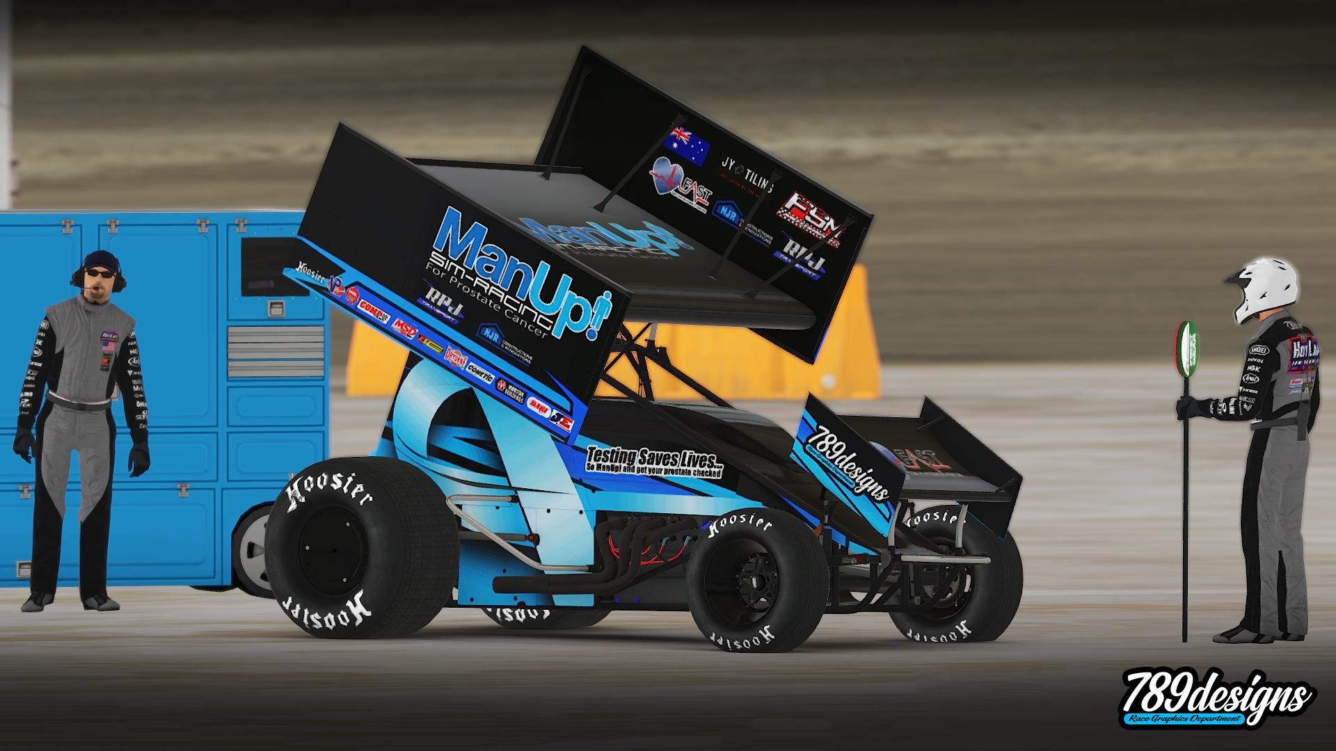ManUp Sim Racing Sprint Car Developmental Team by Garrett Marshall ...