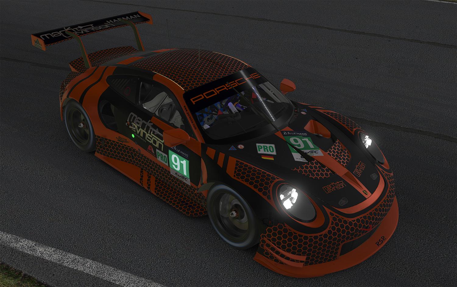 Mark Levinson Porsche 911 RSR (Black Edition) by Warren McGary ...