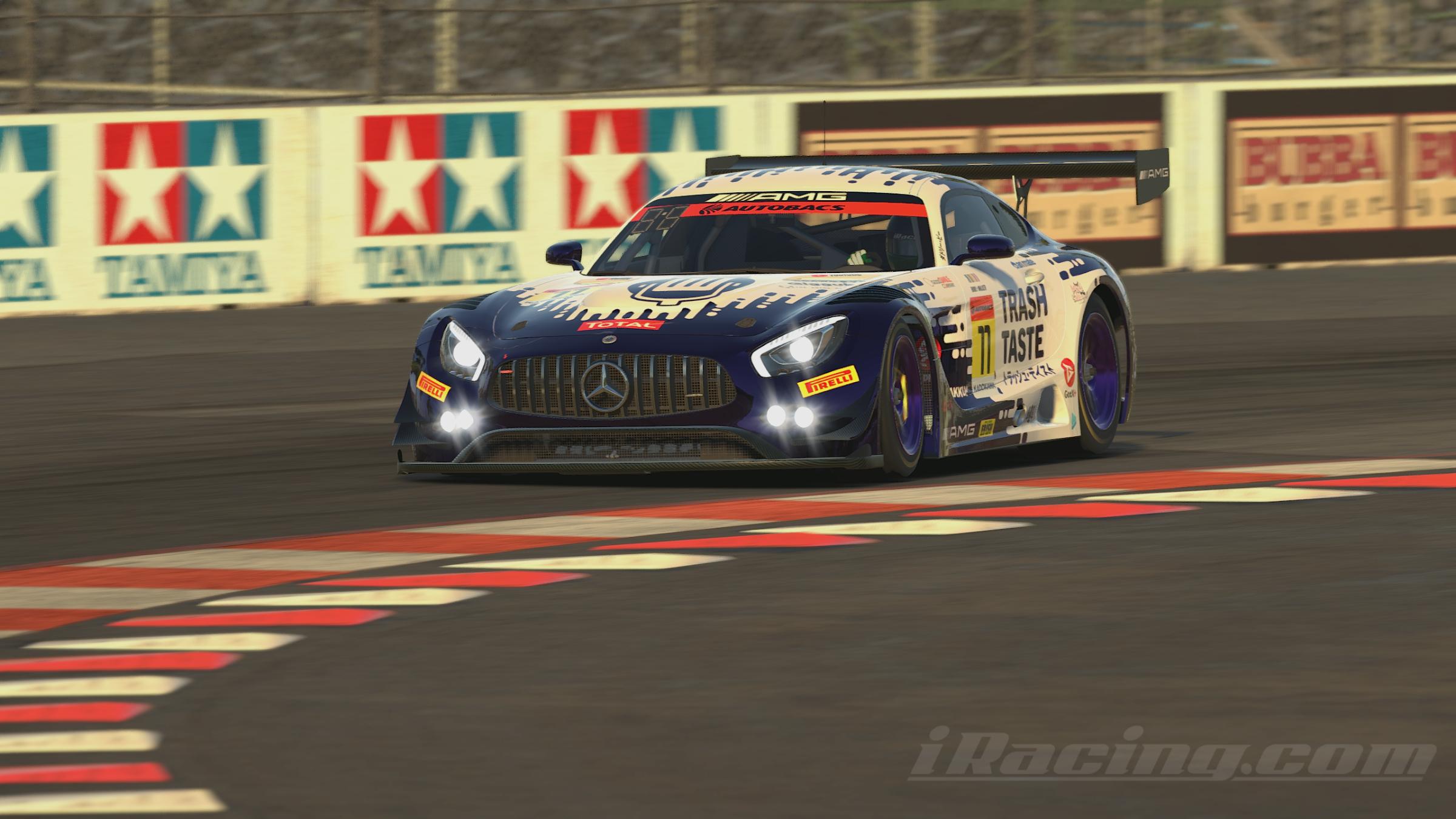 Trash Taste Mercedes AMG GT3 by Stefan Dekker - Trading Paints