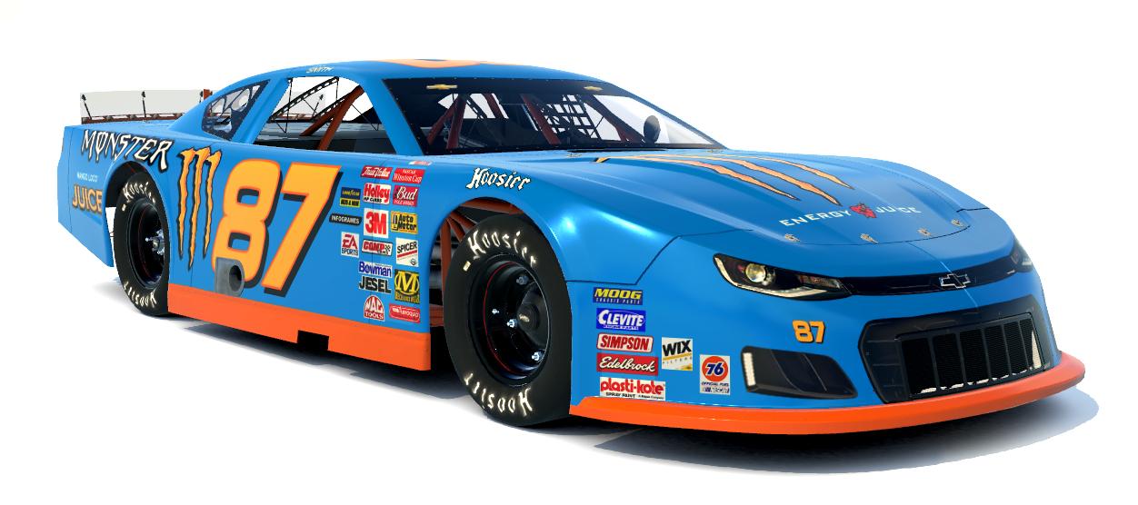 Eddie Smith Late Model #87 by Jonah Colbert - Trading Paints