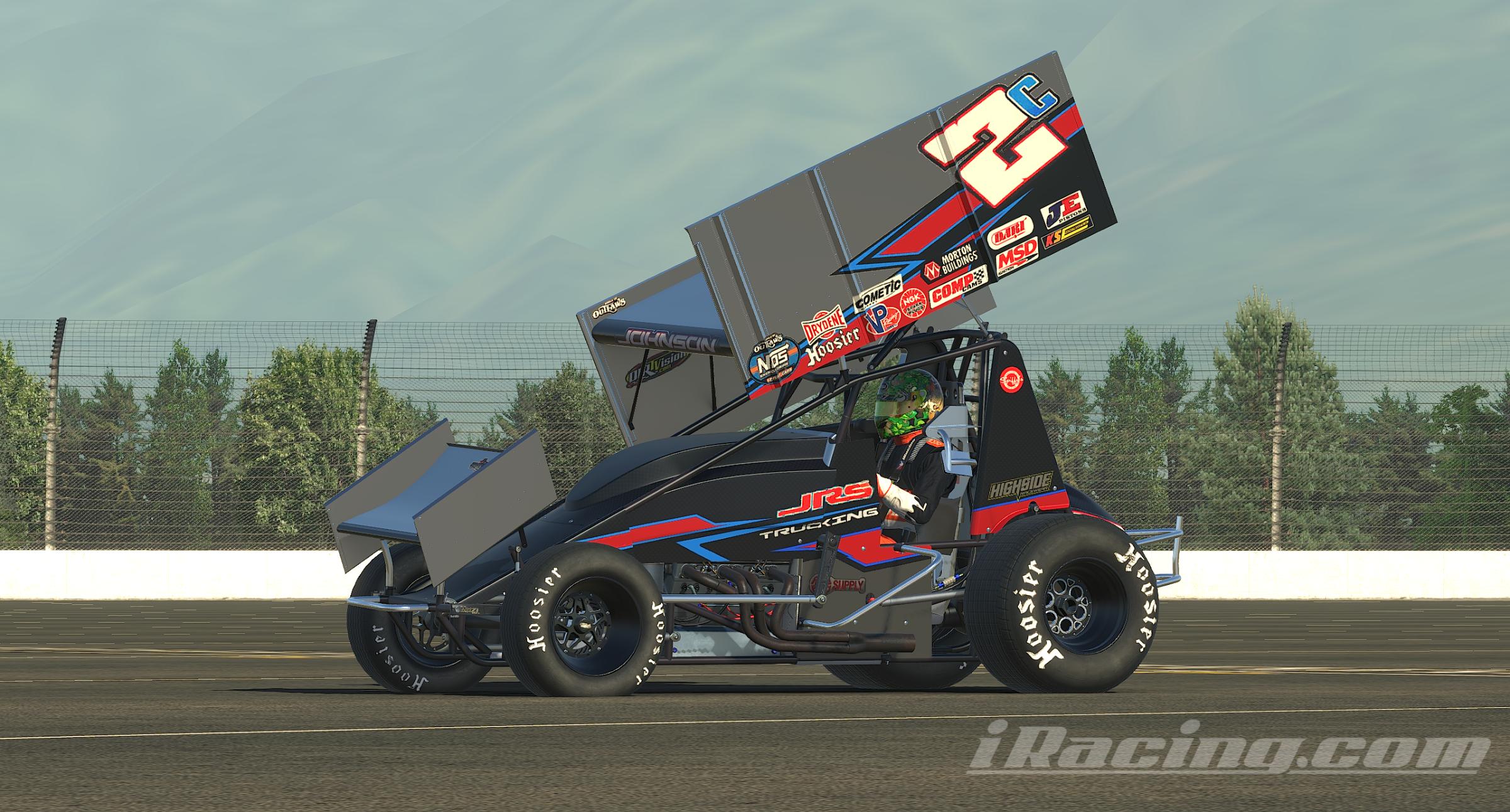 Wayne Johnson 2021 Outlaw Wings 2c by Jake Boyer - Trading Paints