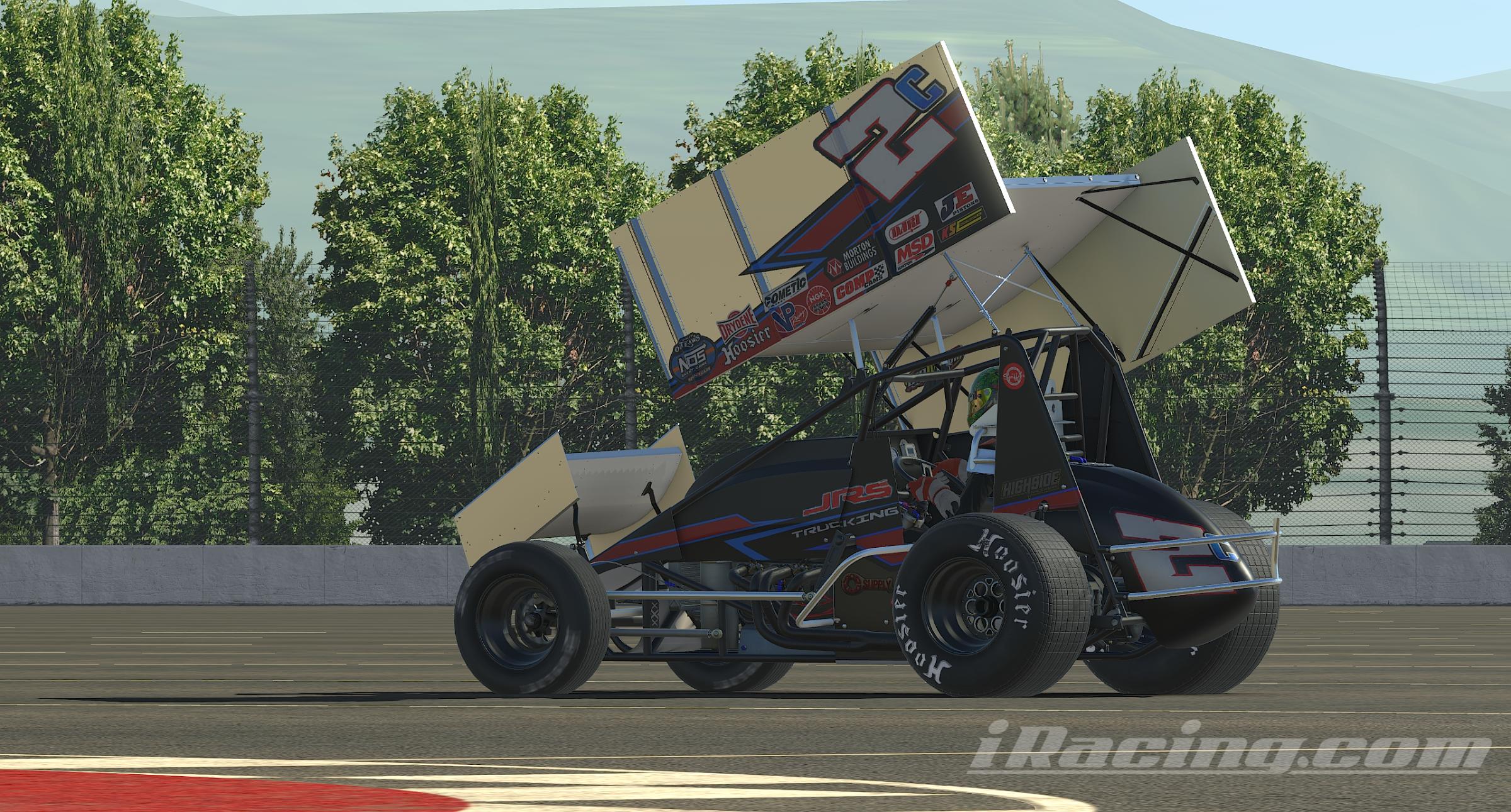 Wayne Johnson 2021 Outlaw Wings 2c by Jake Boyer - Trading Paints