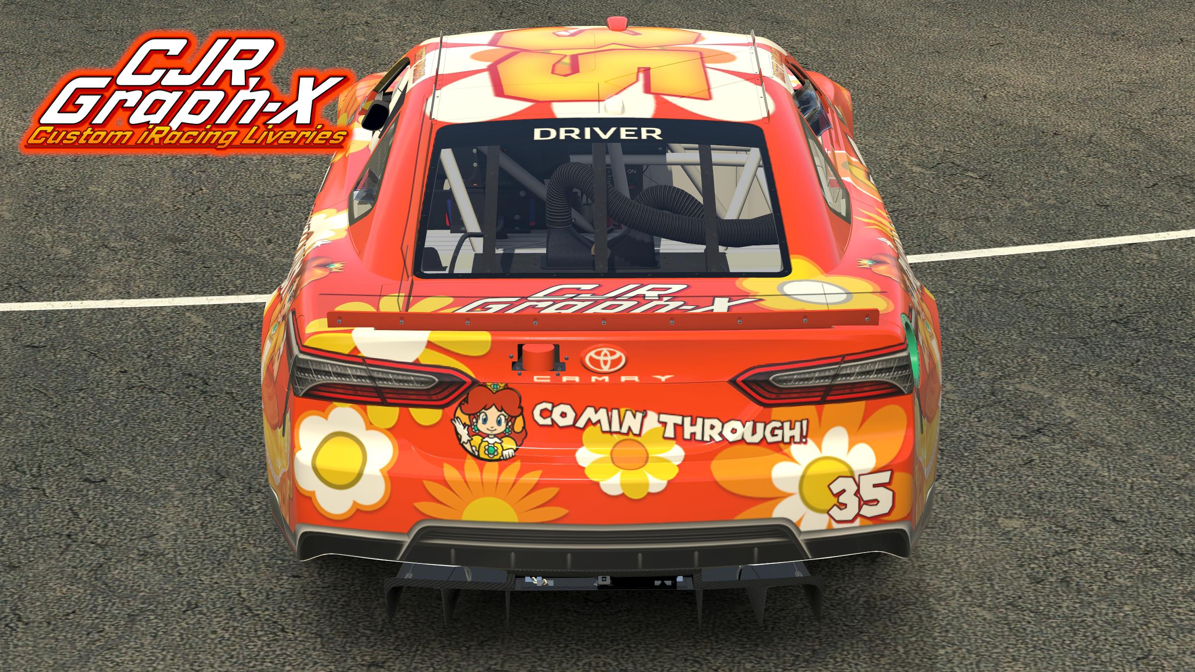 Princess Daisy Flowers Next Gen Toyota by Corey Rutherford - Trading Paints