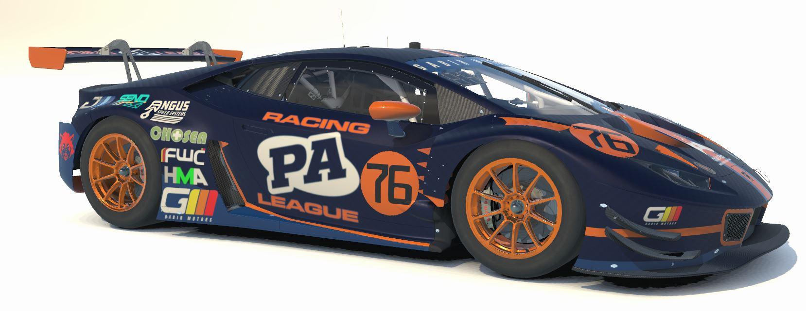 Penny Arcade Racing League Gabir Motors Lambo GT3 V2 by Scott Lear ...