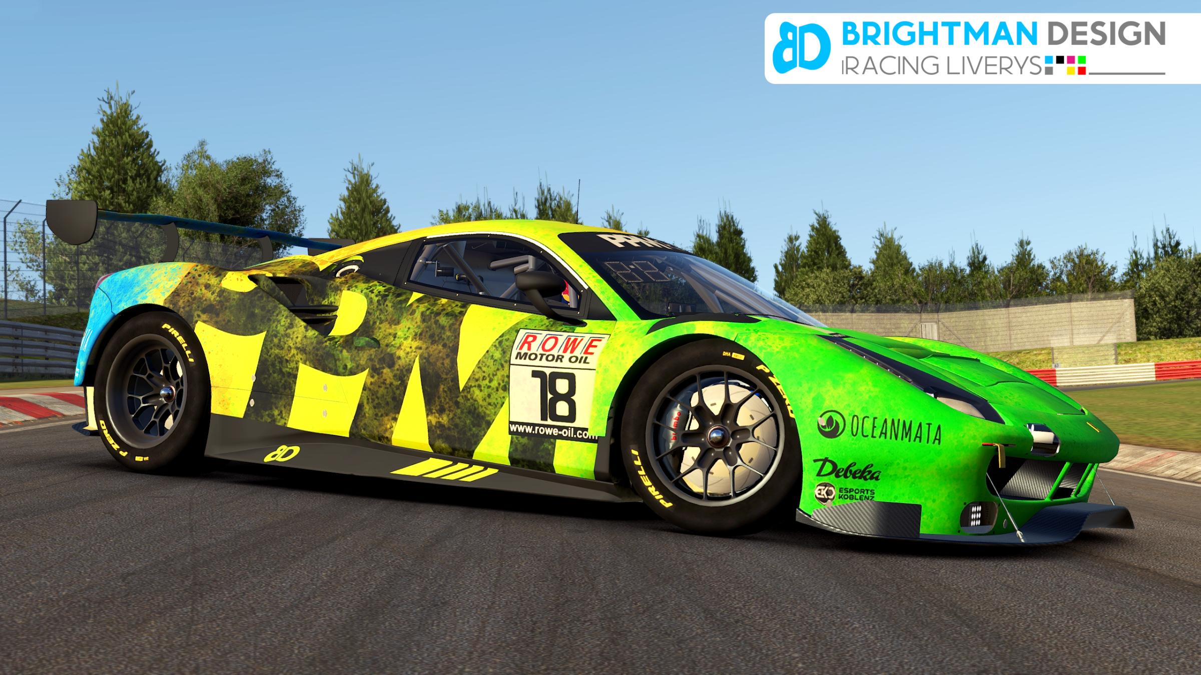 F488 GT3 | PPM Art Car by Leon H. - Trading Paints