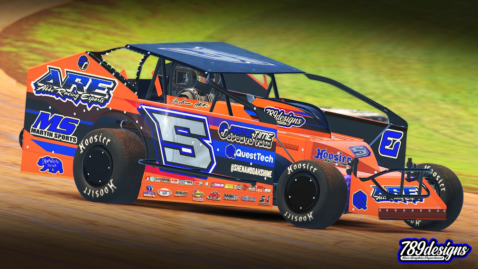 Joshua Abbe Big Block Modified by Garrett Marshall - Trading Paints