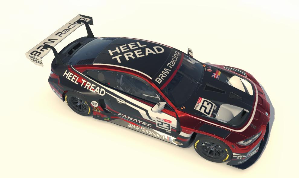 BRM Racing - BMW M4 GT3 (Spa 24hrs 2021) by Billy Mann - Trading Paints