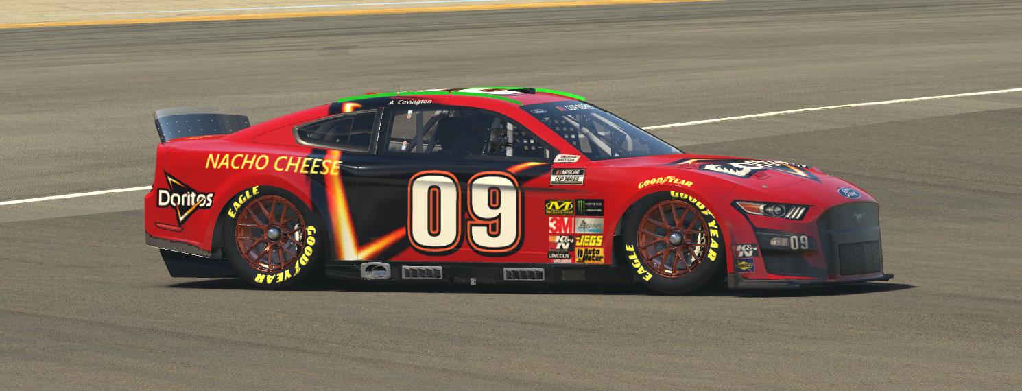 Doritos Nacho Cheese NGF Mustang by Alan C. - Trading Paints