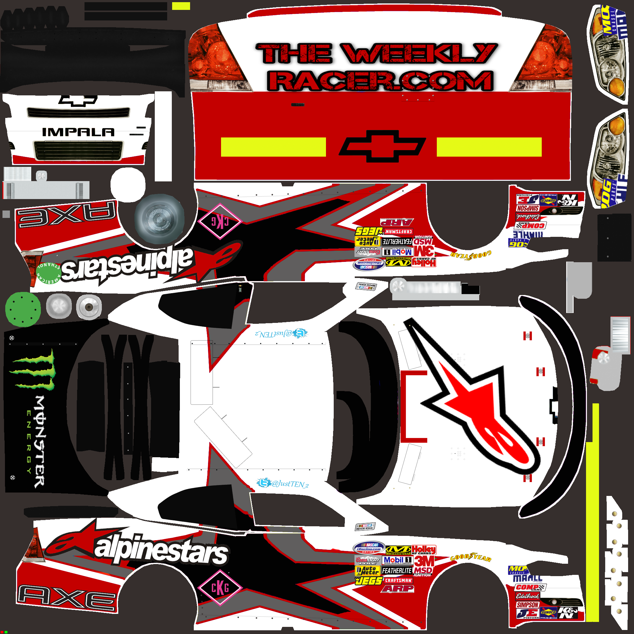 Alpinestars Chevy by Thomas W. - Trading Paints