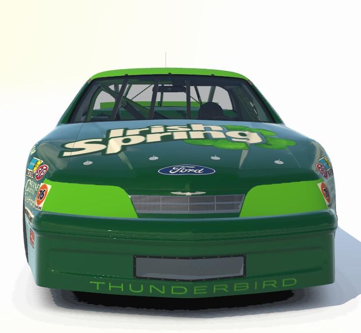 Irish Spring Ford Thunderbird by Keith Batson - Trading Paints