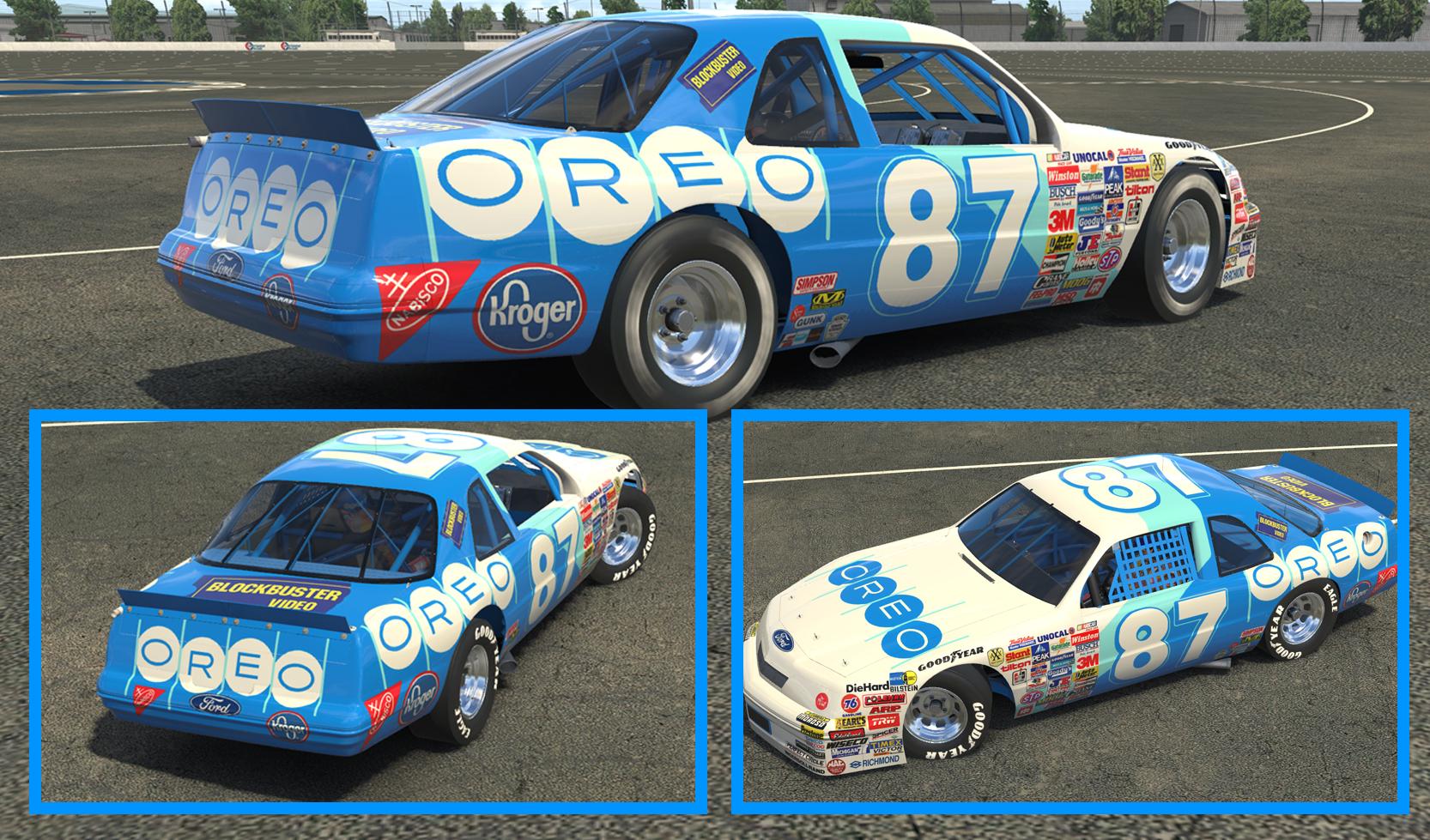 87 Oreo Ford by Clyde Coman - Trading Paints