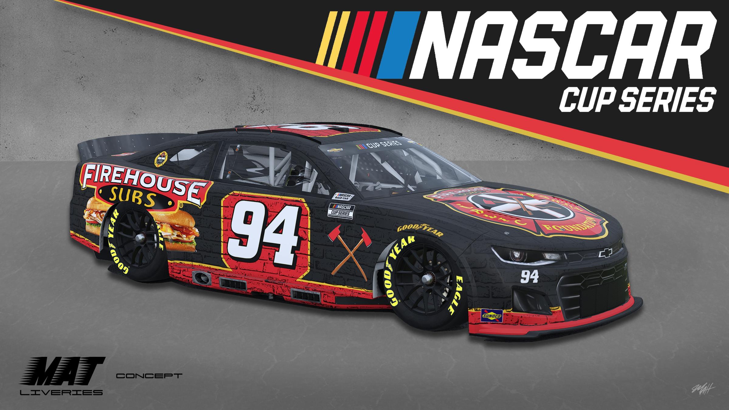 Firehouse Subs Cup Series Camaro Concept by Matthew A Tomelleri ...