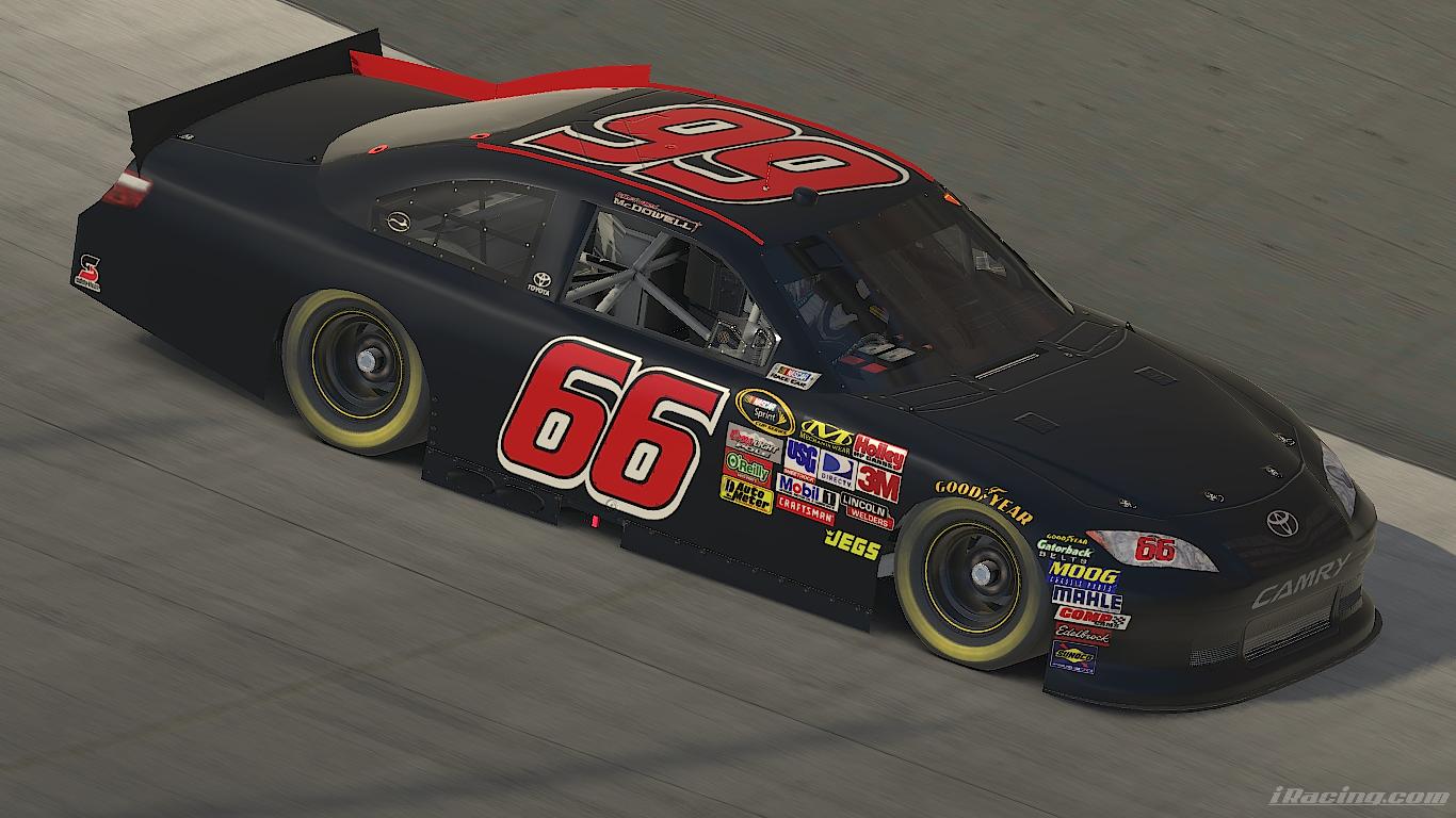 2011 Michael McDowell HP Racing Toyota Camry by Lucas Cram - Trading Paints