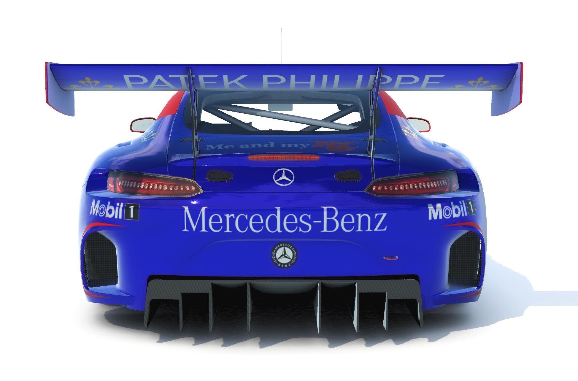 RC COLA Mercedes AMG GT3 CHROME BLUE by Corey H. - Trading Paints