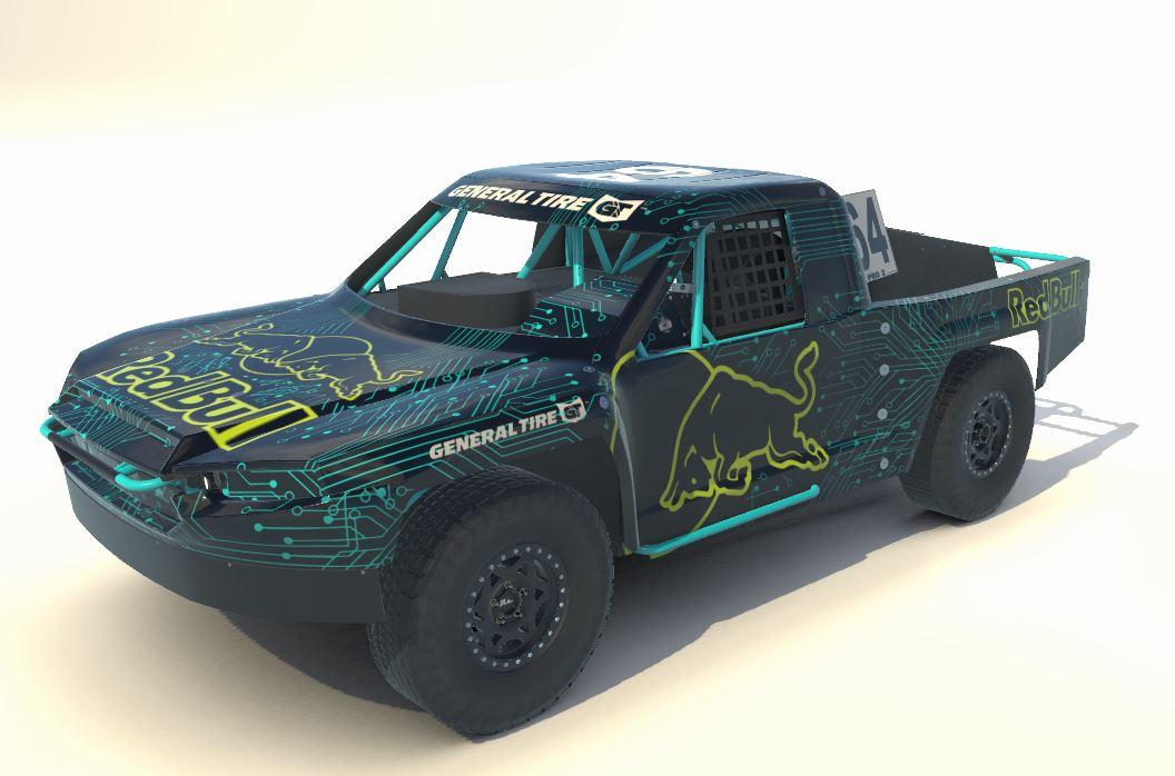 Red Bull Pro Lite 2 Neon by Santiago Saccullo - Trading Paints