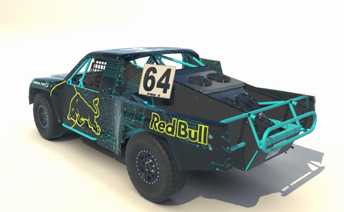 Red Bull Pro Lite 2 Neon by Santiago Saccullo - Trading Paints