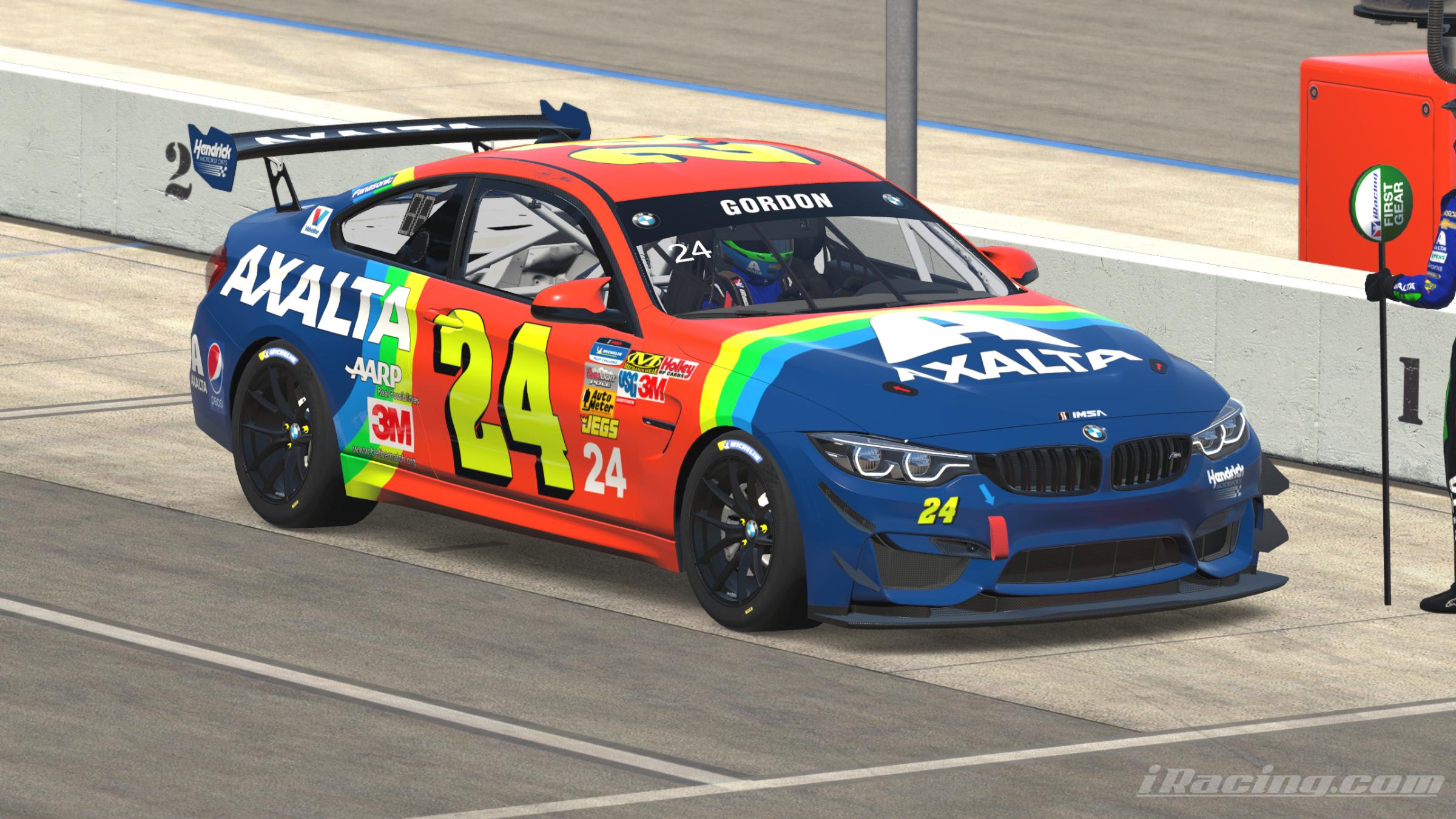 Jeff Gordon 2015 Axalta (Custom Reverse) by Jarrod Swords - Trading Paints