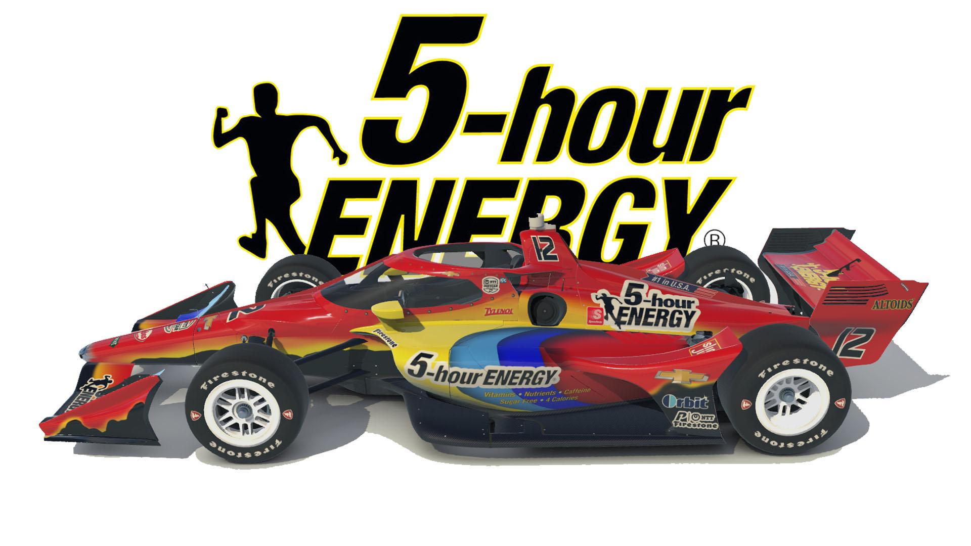 5HR Energy Fictional Indy Car by Thomas Hailey Jr - Trading Paints