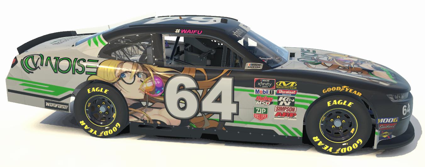 NASCAR Itasha Xfinity Chevy Camaro by Brandon Dollar - Trading Paints