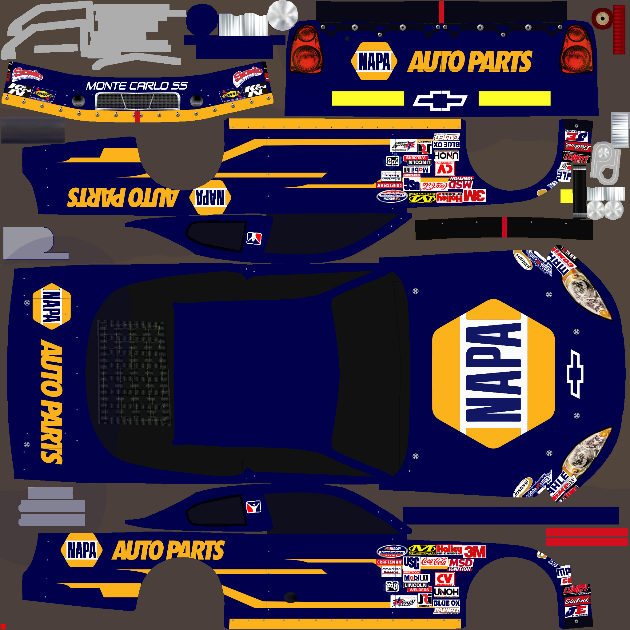 NAPA late model by Kevin S. - Trading Paints