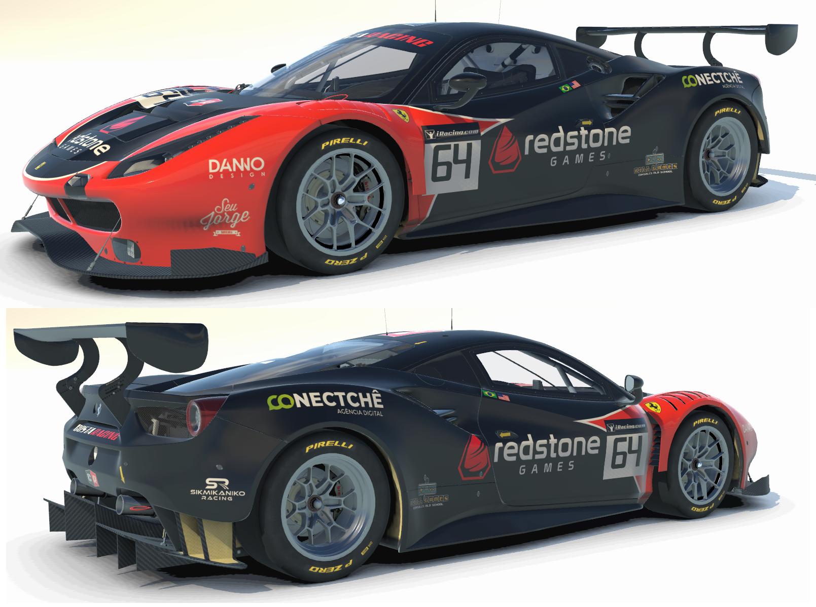 Costa Racing | Ferrari 488 GT3 by Danilo Vaz - Trading Paints