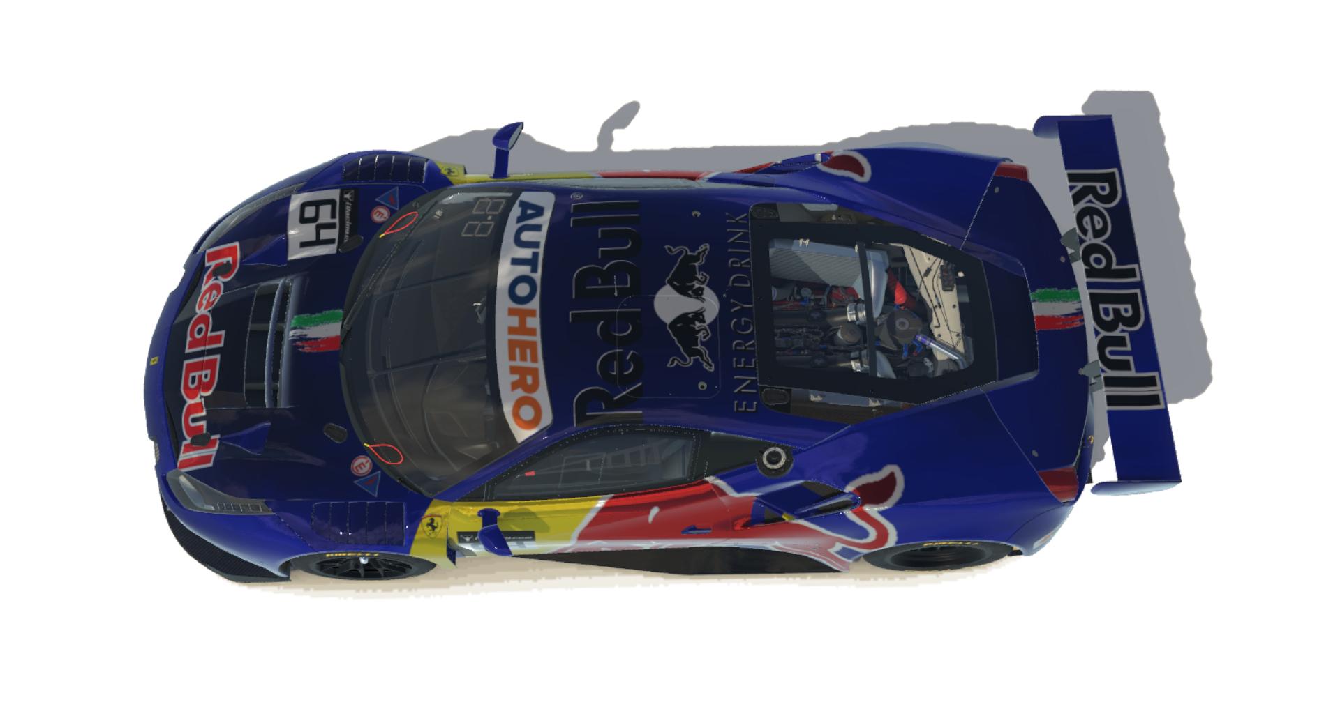 Red Bull Ferrari by Sam Cooper-Bennett - Trading Paints