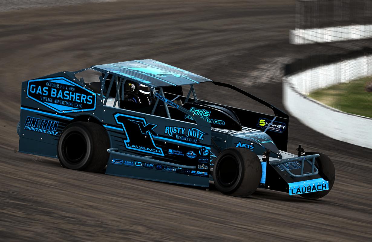 Rick Laubach #1K - Custom by Drew Blaze - Trading Paints