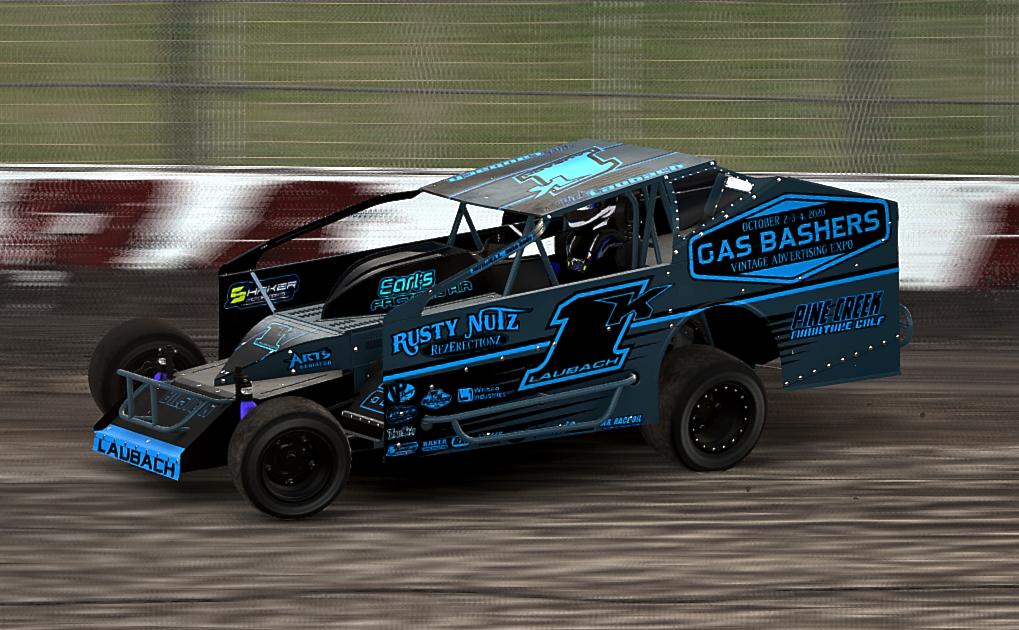 Rick Laubach #1K - Custom by Drew Blaze - Trading Paints