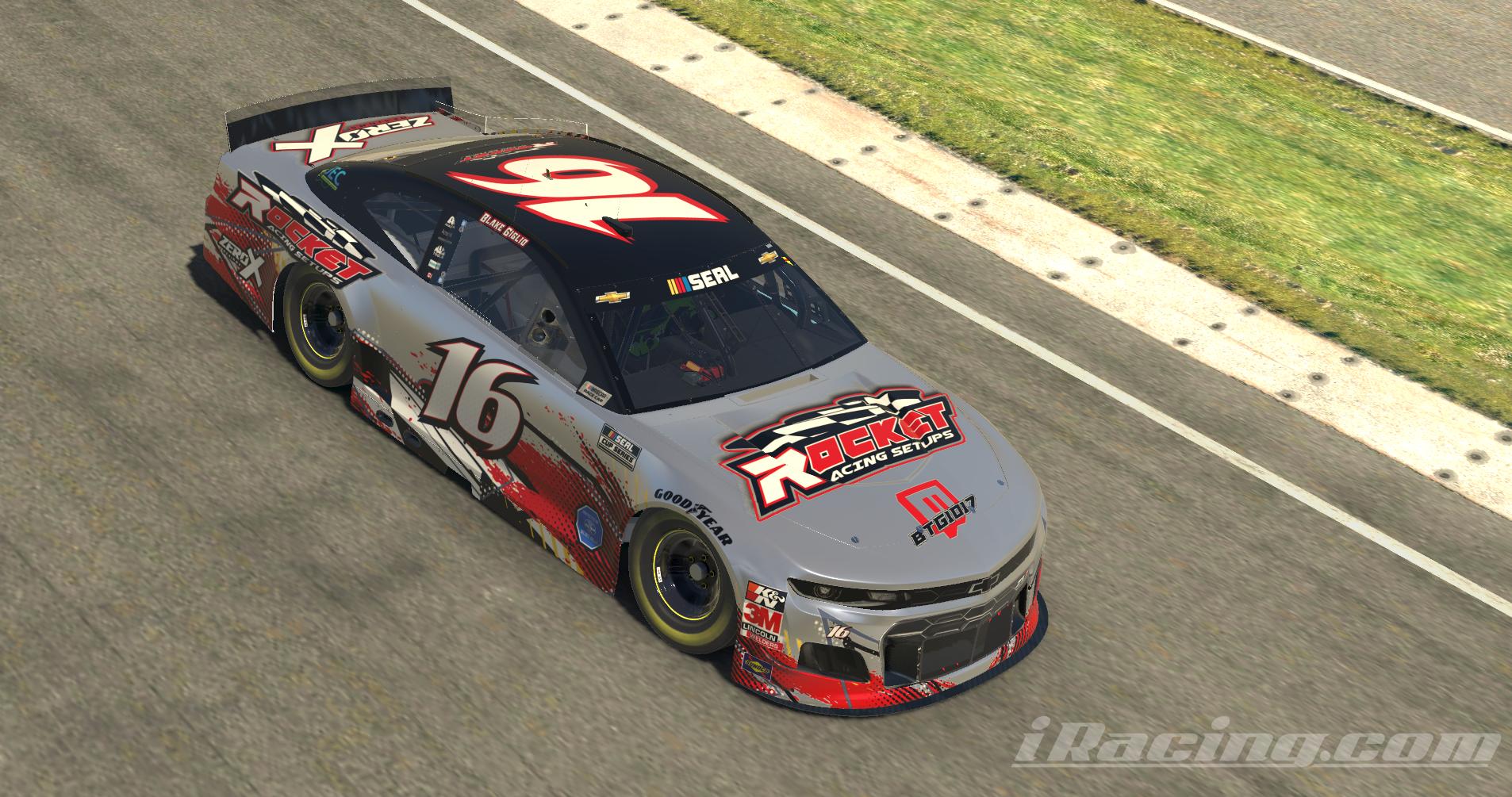 Rocket Racing Setups Non Custom # (SERL Banners) Chevy Camaro for Blake ...