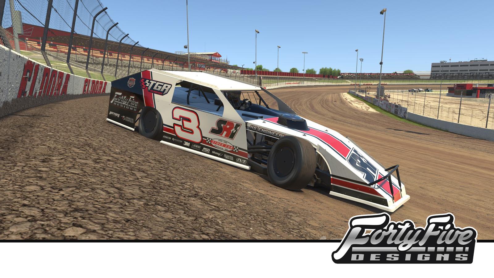 2021 Michael Doby - Dirt UMP Modified by Zach Stroupe2 - Trading Paints