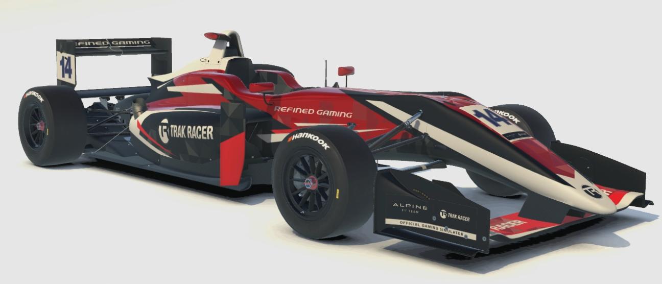 Trak Racer Dallara F3 Livery by Johan Akkerman - Trading Paints