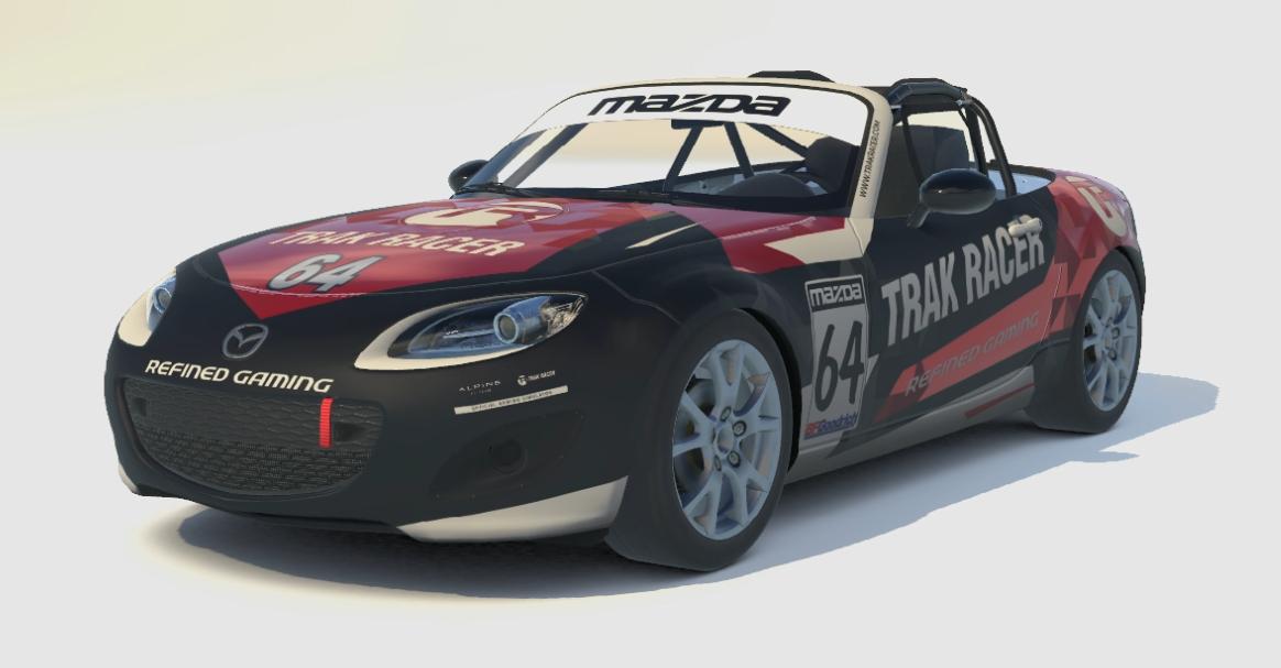 Trak Racer Mazda MX 5 Roadster Livery by Johan Akkerman - Trading Paints