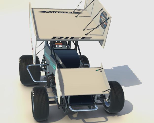 Deric Rice Dirt Sprint Car 410 by Steven Ayers Jr - Trading Paints