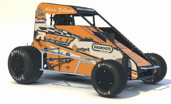 Adam Zellmer Midget by Daniel J Adam - Trading Paints