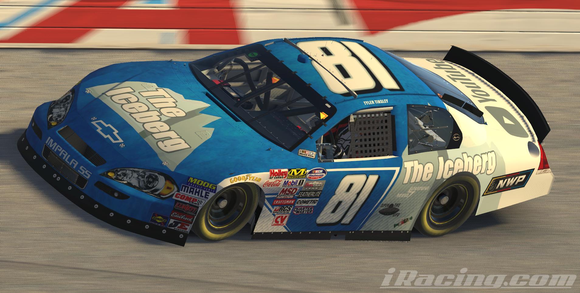 NWP 400 - Tyler Tinsley The Iceberg Car by Tyler Tinsley2 - Trading Paints
