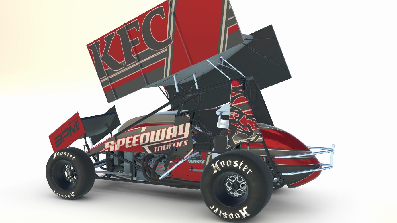 Sim stamped kfc chrome by Damien J Pahl - Trading Paints