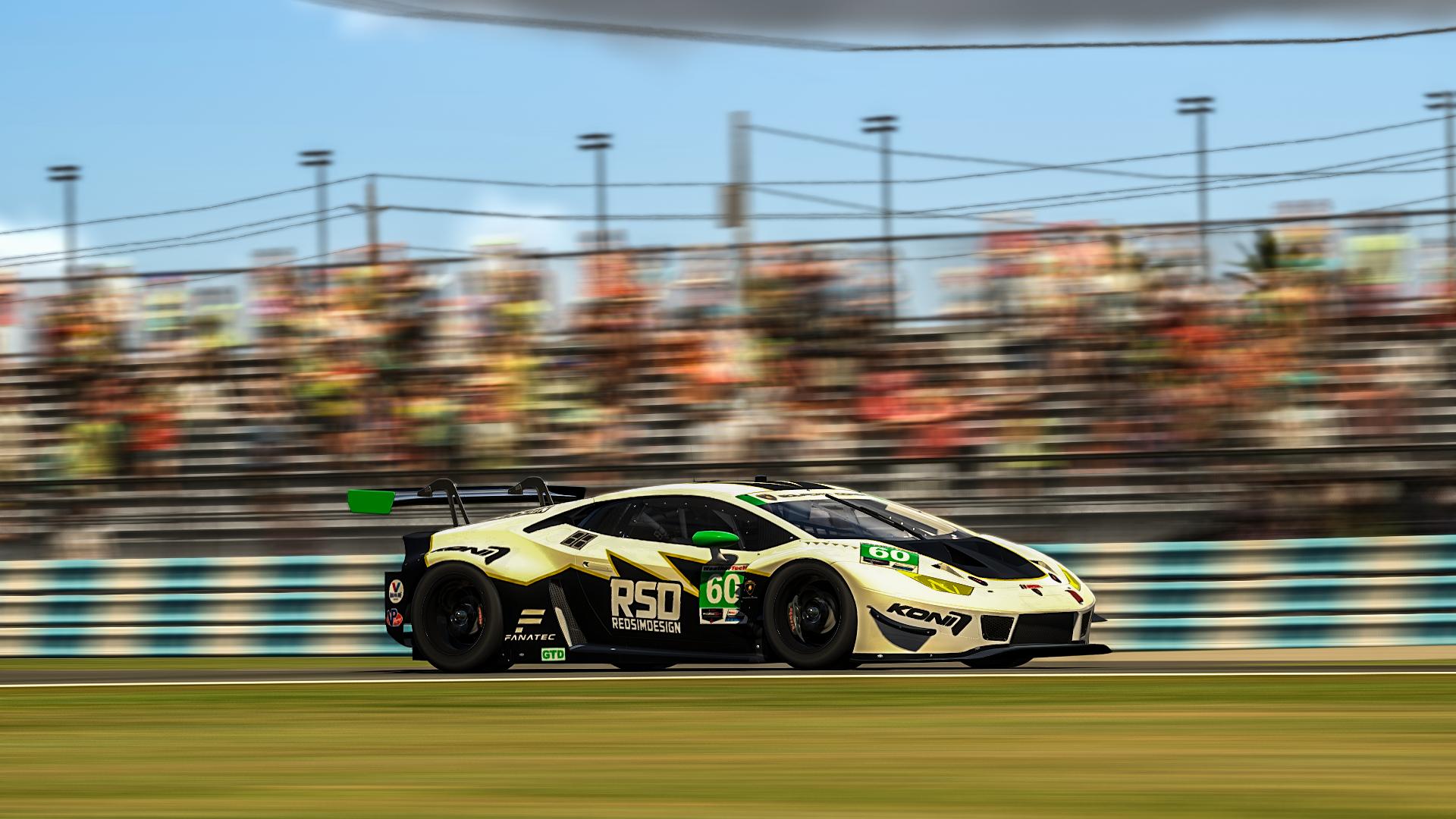RSD Lamborghini GT3 w/IMSA Decals/Number by Blaine Sparling - Trading ...