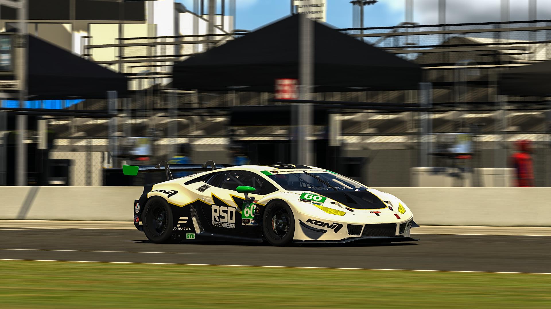 RSD Lamborghini GT3 w/IMSA Decals/Number by Blaine Sparling - Trading ...