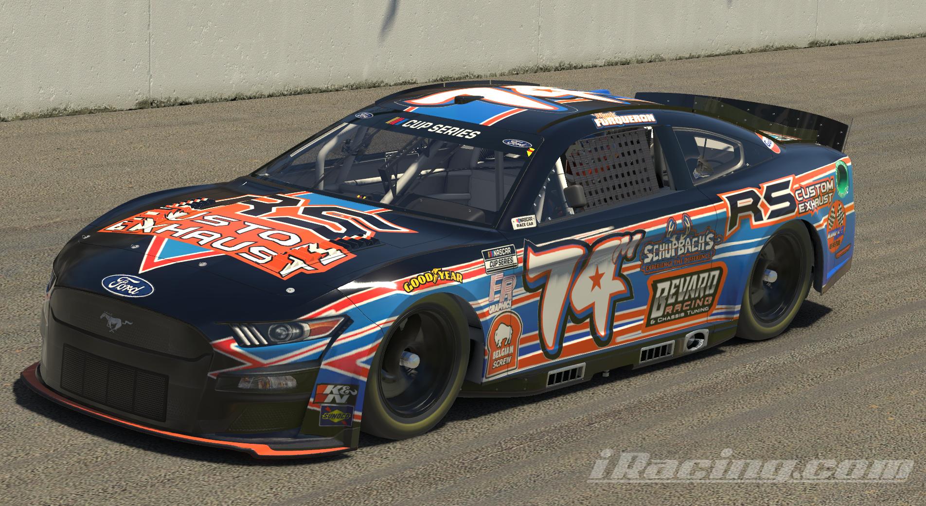 Manix Furqueron UNOFFICIAL 2022 NASCAR Cup Series Ford Mustang New ...