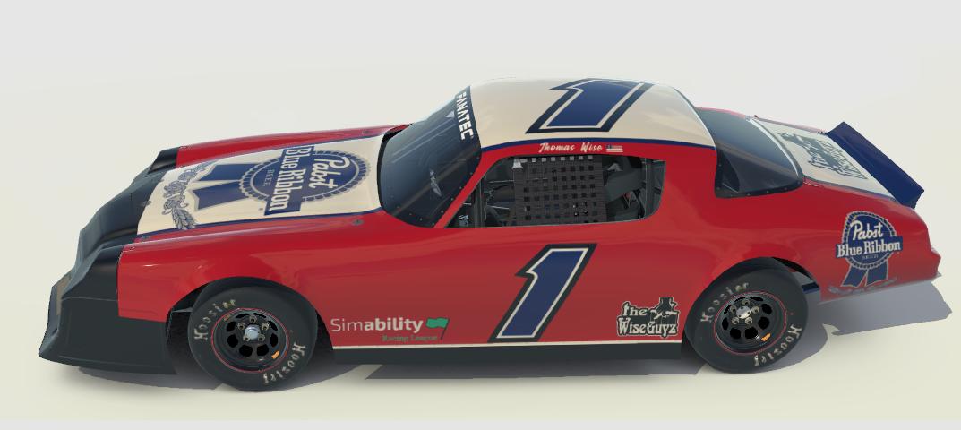 Thomas Wise Pabst Blue Ribbon by Billy Wise - Trading Paints