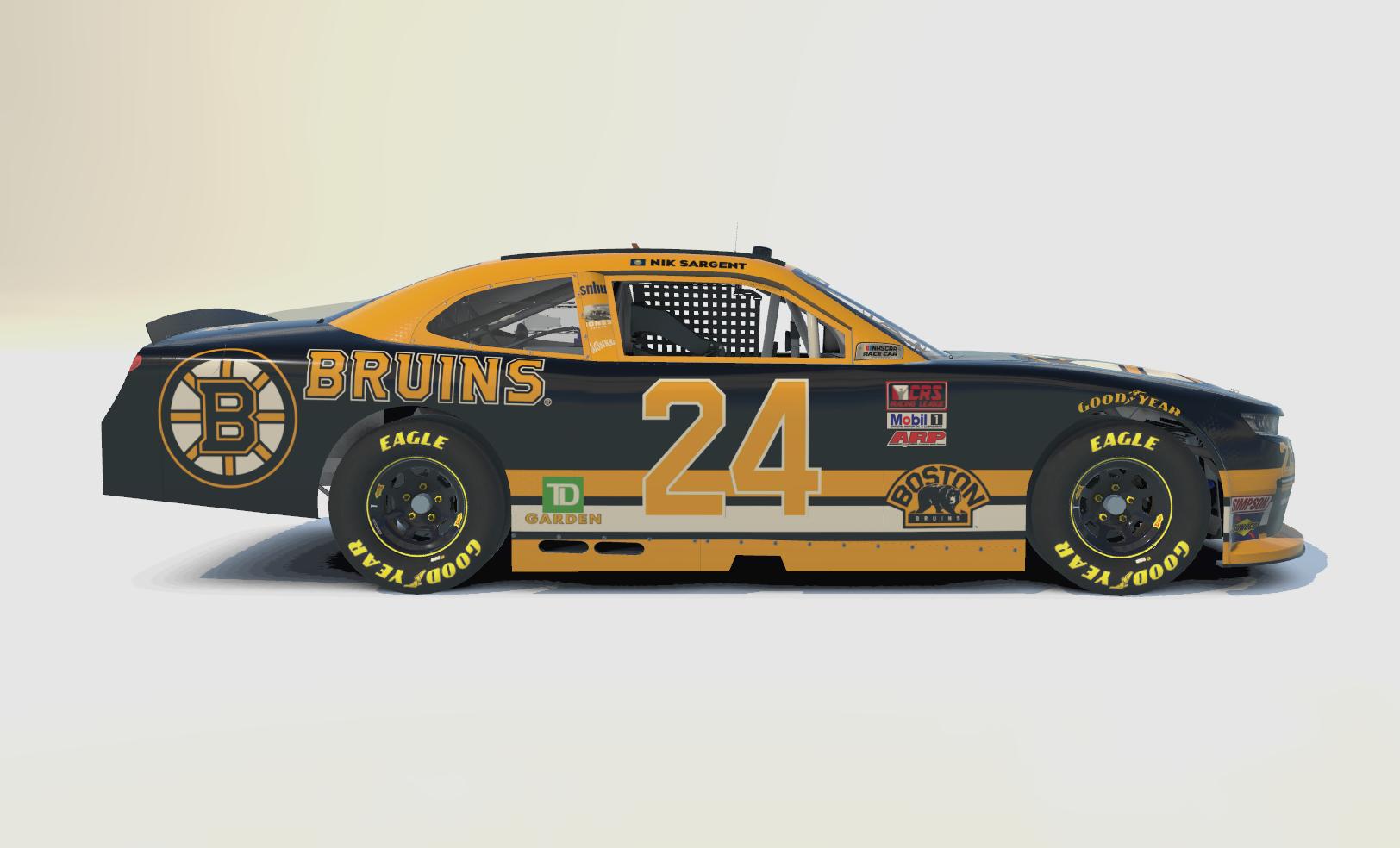 Boston Bruins NASCAR Xfinity Chevy Camaro by Travis C. - Trading Paints