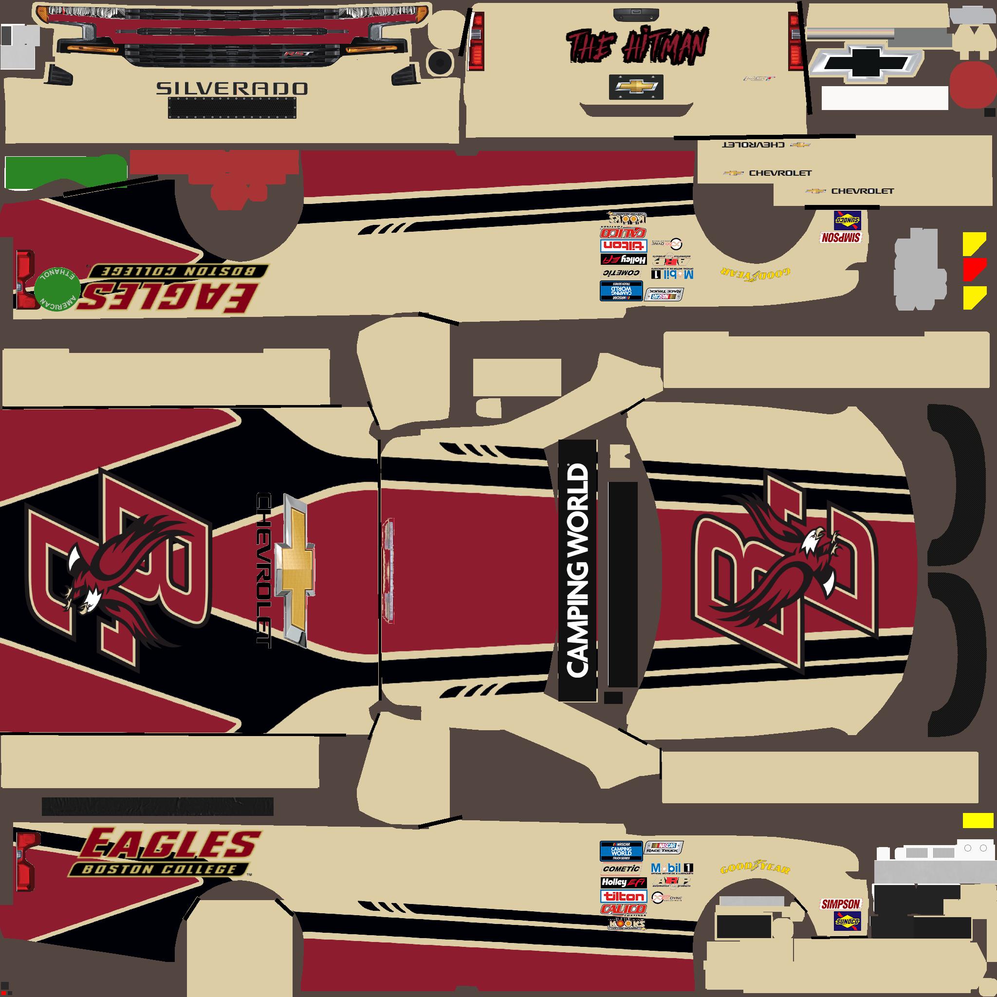 boston college truck by Josh Oswald - Trading Paints