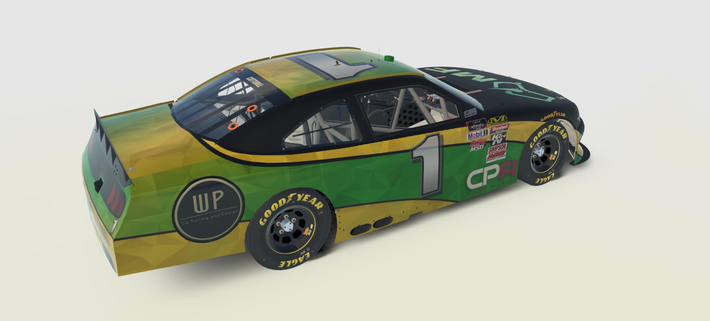 AMF Promo Paint Mustang by Justin Cotterill - Trading Paints