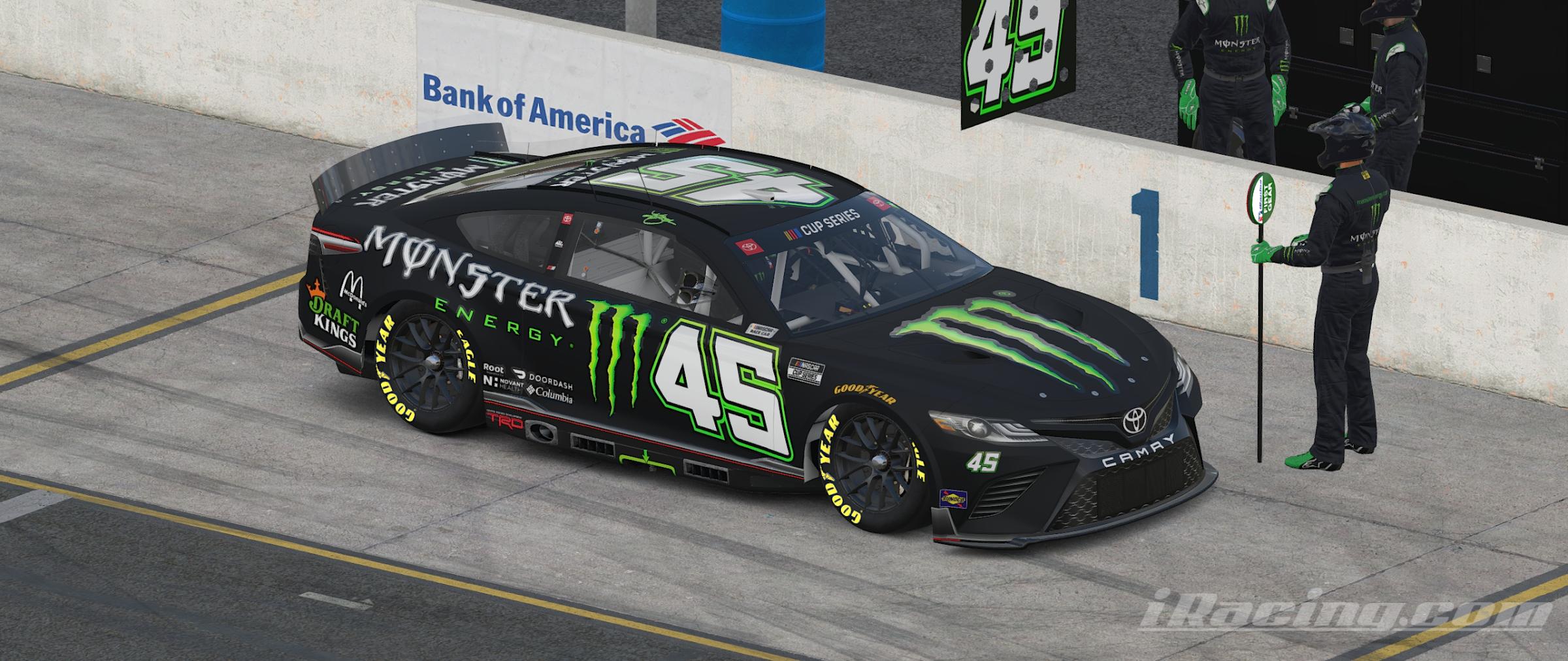 2022 - #45 Kurt Busch Monster Energy Toyota Camry Concept by Timothy ...