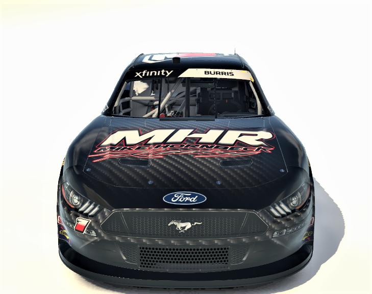 Mike Hornbeck CRBN RED WHT Xfinity Ford by Wade B. - Trading Paints