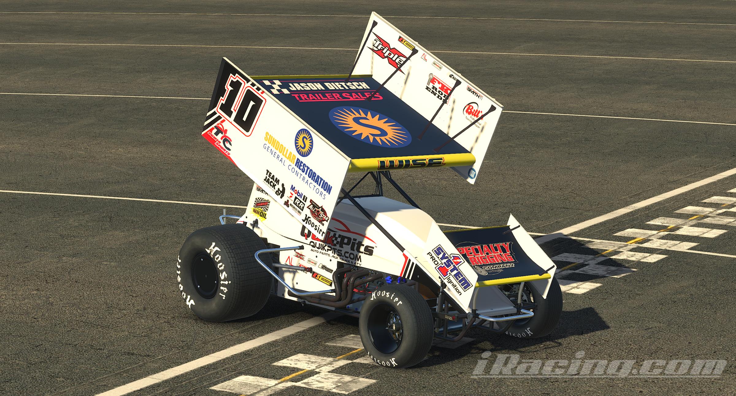 Zeb Wise 2021 Sundollar Restoration #10 by Jake Boyer - Trading Paints