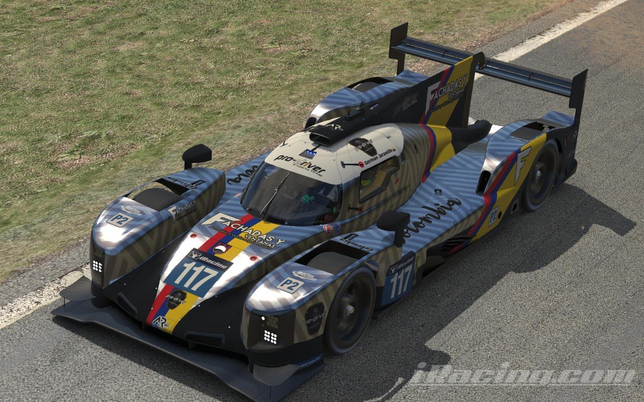 Dallara P217 German Jaramillo by Arturo Romero - Trading Paints
